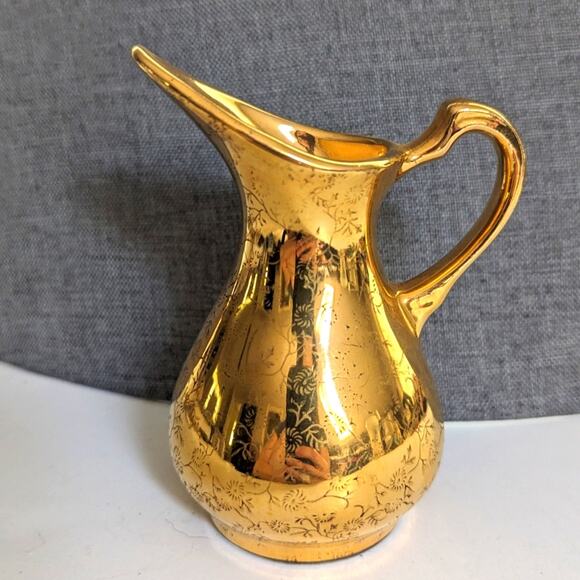 Pearl China Company | Accents | Pearl China Co 22kt Gold Hand Decorated ...